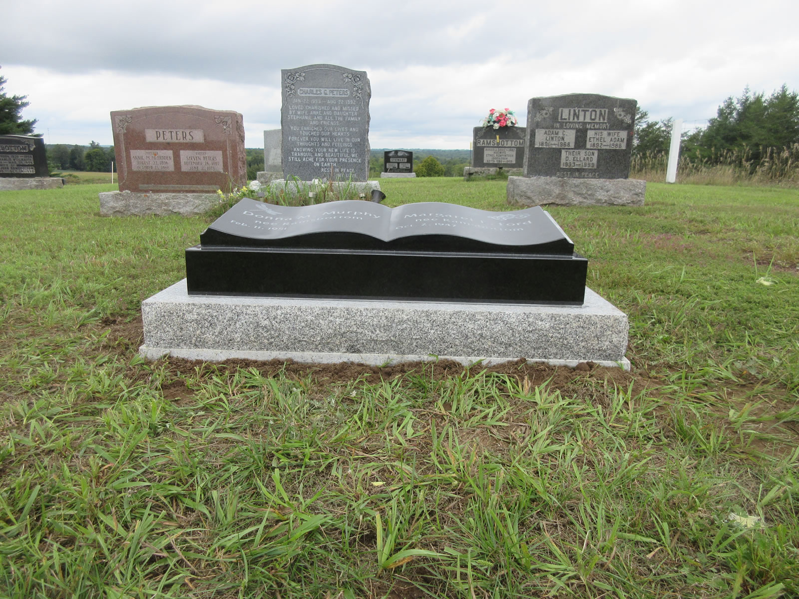 Open Book Markers – Kinkaid Loney Monuments